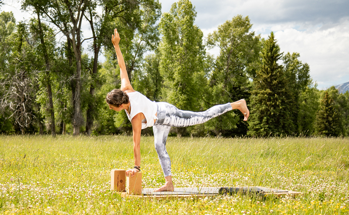 Parvrtta Ardha Chandrasana: Stabilize, Twist, Expand | Hugger Mugger Yoga